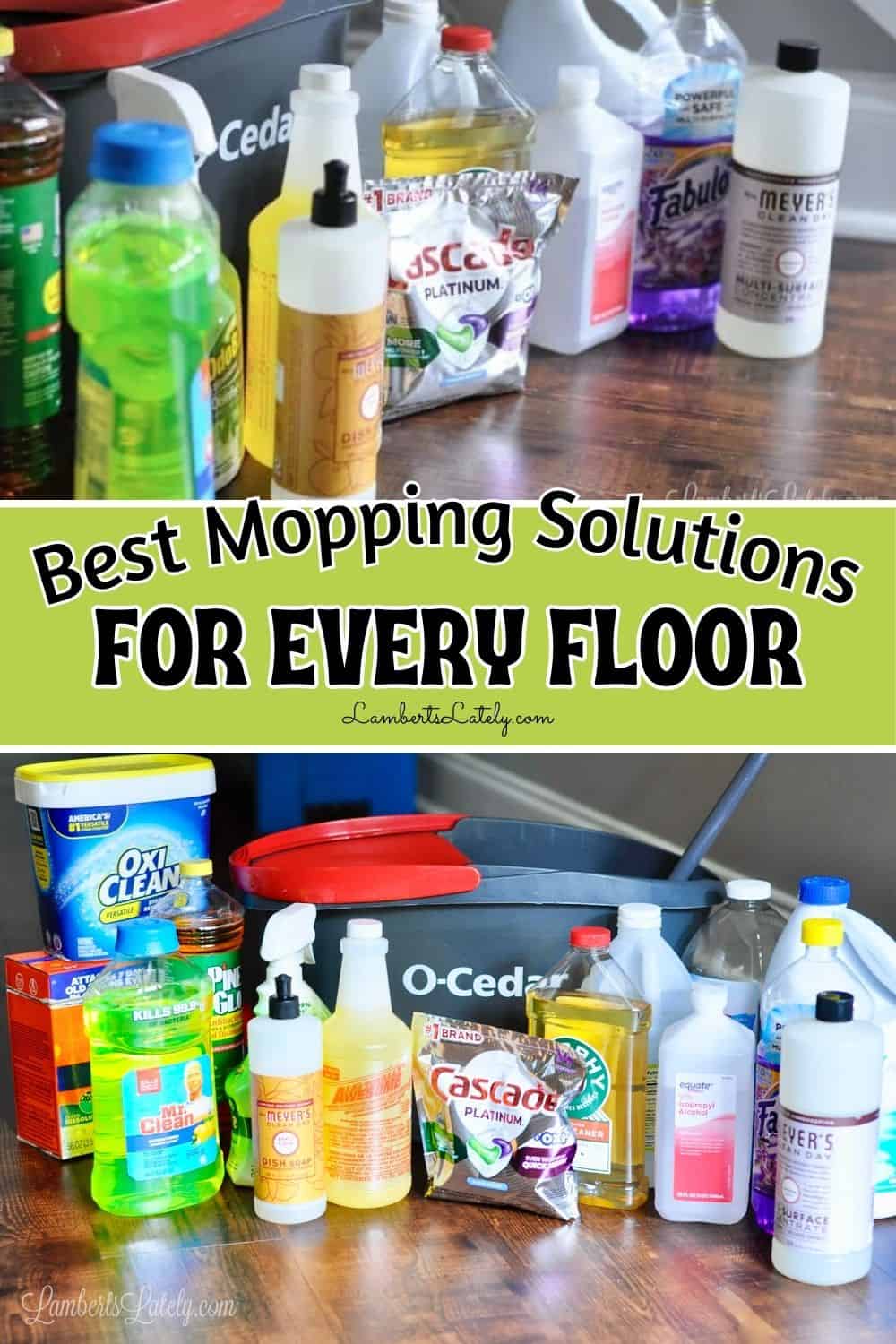 The Best 15 Mopping Cleaner Solutions | LL Home