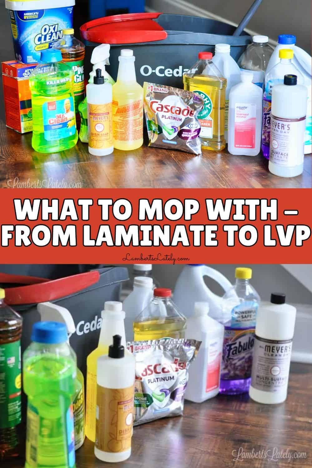 The Best 15 Mopping Cleaner Solutions | LL Home