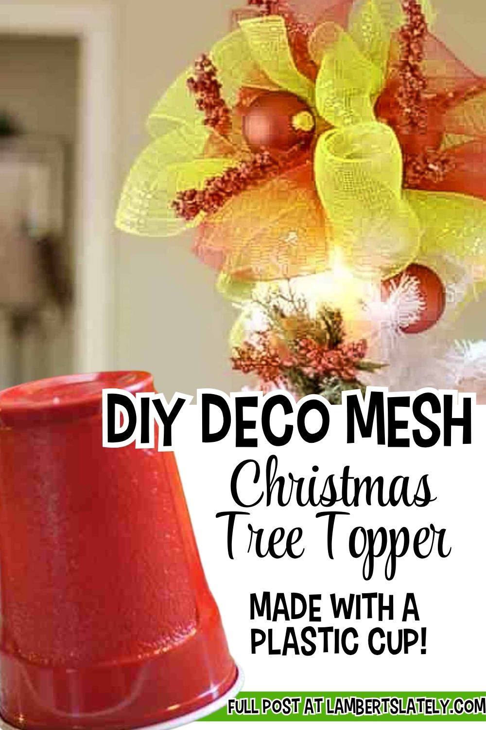 How to Make a DIY Christmas Tree Topper | LL Home