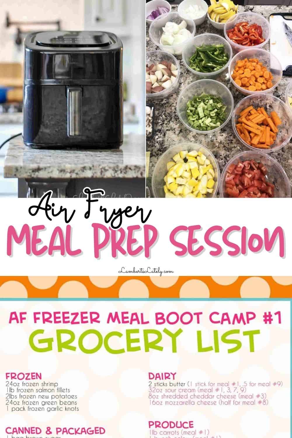 Air Fryer Meal Prep - Make 10 Easy, Tasty Freezer Meals | LL Home
