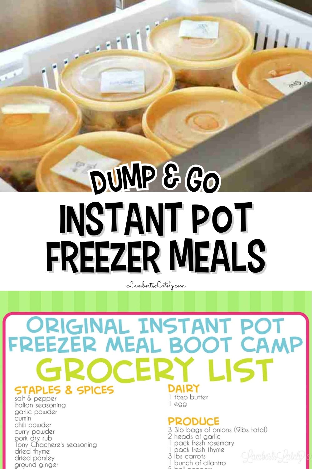 How to Make 33 Easy Instant Pot Freezer Meals in 1 Day | LL Home