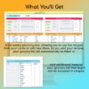 Meal Planning Spreadsheets - Google Sheets Template | Lamberts Lately