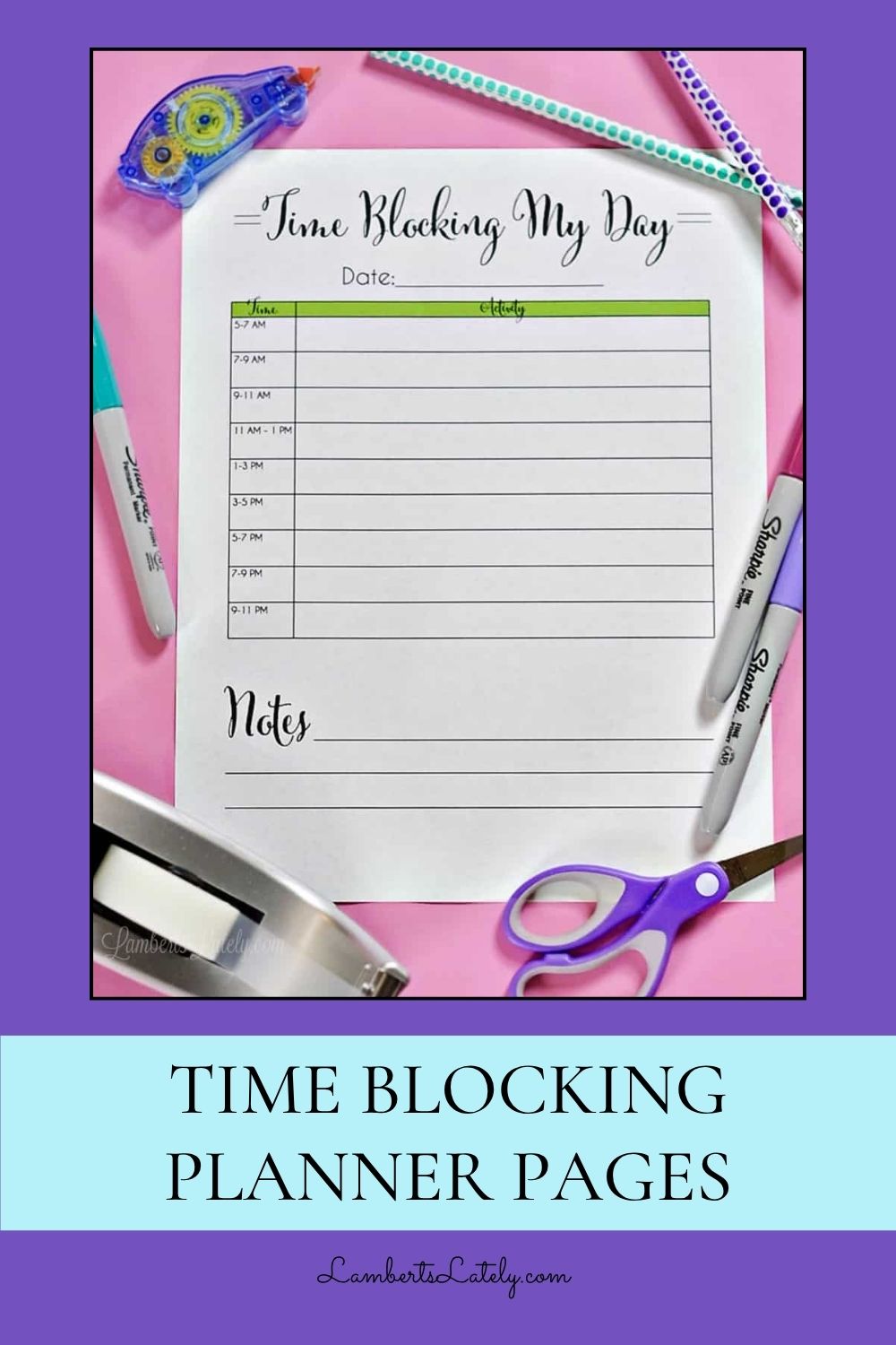 39 Free Printable Time Boxing Templates | LL Home