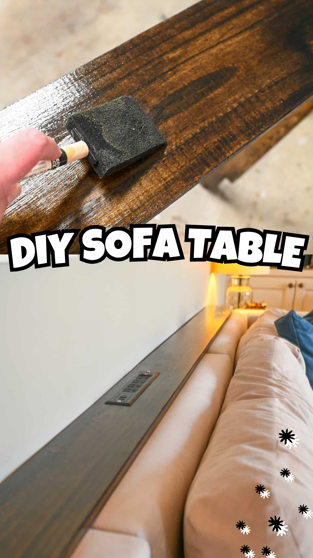 An Easy DIY Sofa Table (Under $30!) | LL Home