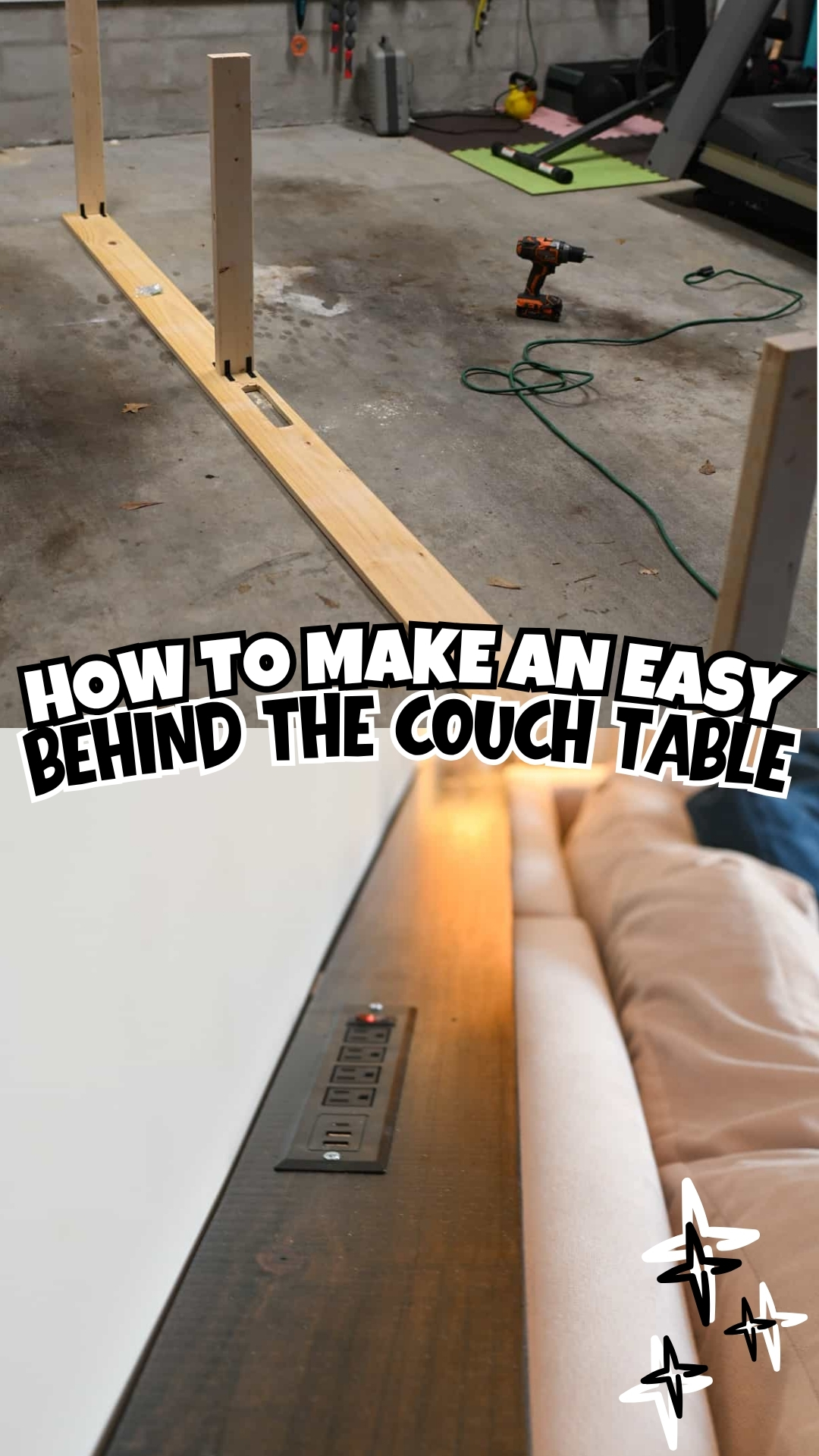 An Easy DIY Sofa Table (Under $30!) | LL Home