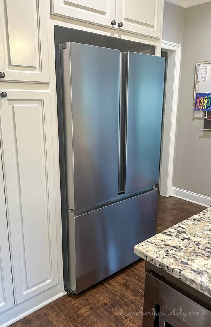 How to Get a Built-In Refrigerator Look with a Trim Kit | Lamberts Lately