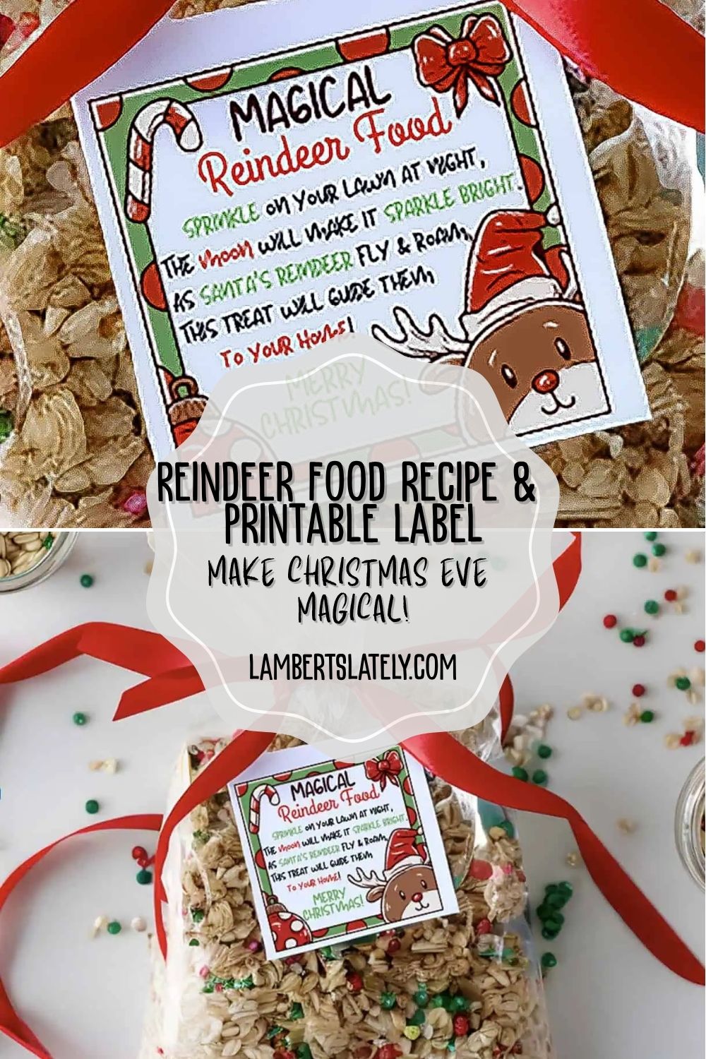 Reindeer Food Recipe & Poem Printable | LL Home