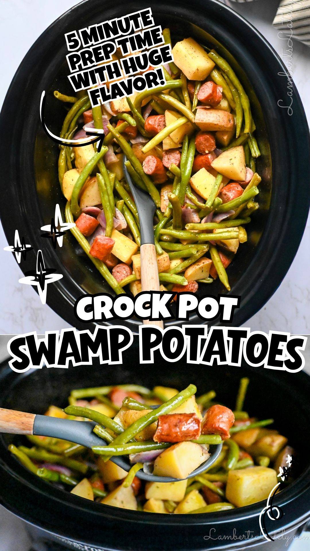 Easy Crock Pot Swamp Potatoes | LL Eats
